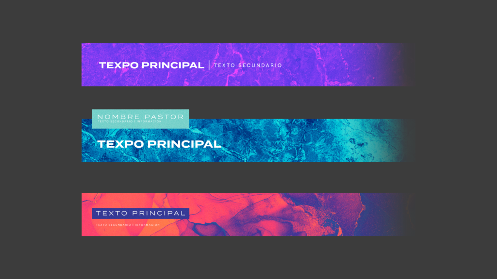 Neon Lines Lower Thirds - Sermon Visual